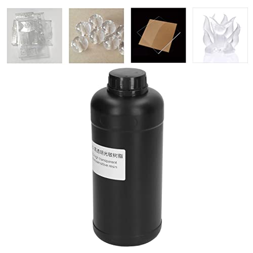 UV Curing Resin, Photosensitive Resin Professional Good Hardness for Hand Models