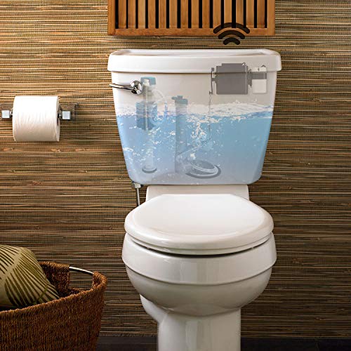 Techo Touchless Toilet Flush Kit with 8β Sensor Range, Adjustable Sensor Range and Flush Time, Automatic Motion Sensor Powered by Batteries