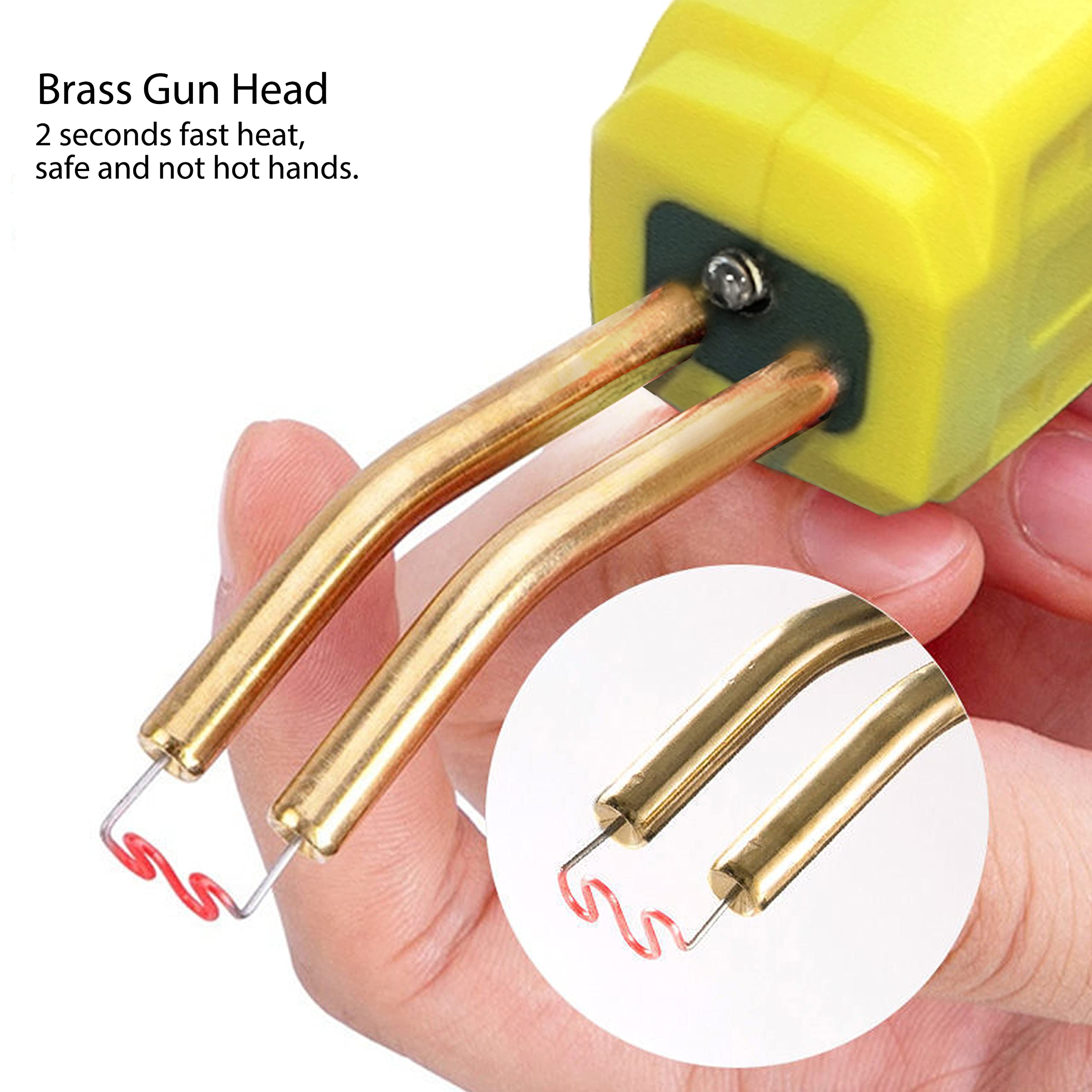 RXXXWELD Plastic Welder, 2 in 1 Plastic Welding Kit, Hot Stapler Plastic Repair Kit For Car Bumper Cracks, Kayaks, Plastic Toys