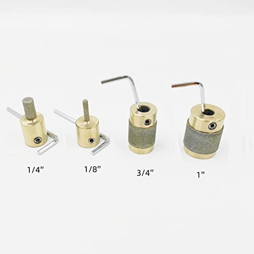 Portable Stained Glass Grinder Machine,110V 65W Glass Diamond Ceramics Art DIY Bench Grinder Tool Machine with 5PCS Grinder Bits