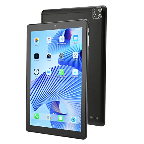 soobu Tablet PC, 10.1 Inch Tablet Dual Card Dual Standby 4GB RAM 64GB ROM 5G WiFi 100-240V for Reading for Android 10 (US Plug)