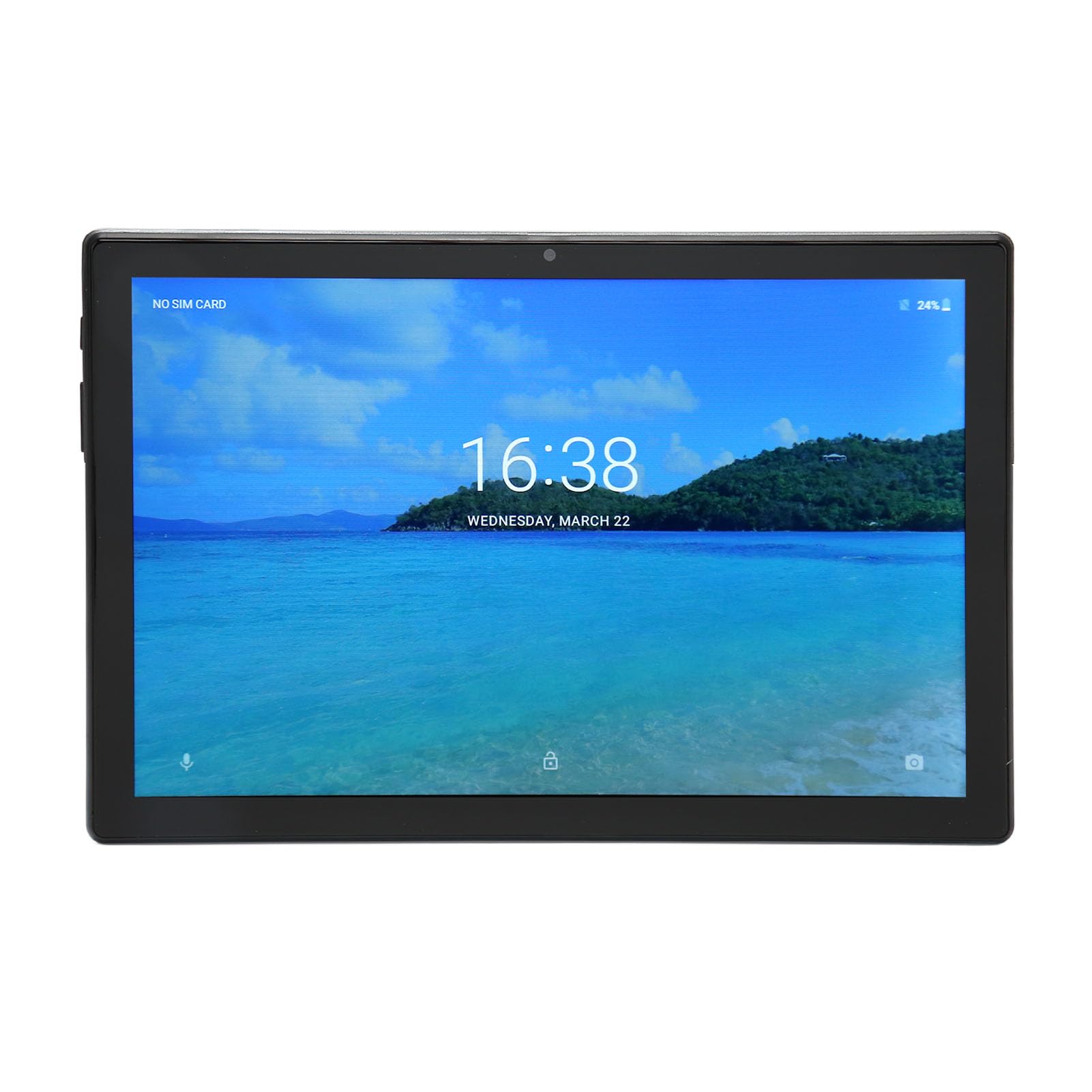MAVIS LAVEN 10.1 Inch Tablet 2 in 1 Dual Camera Tablet 5G WiFi 8 Cores CPU 100-240V for Learning (US Plug)