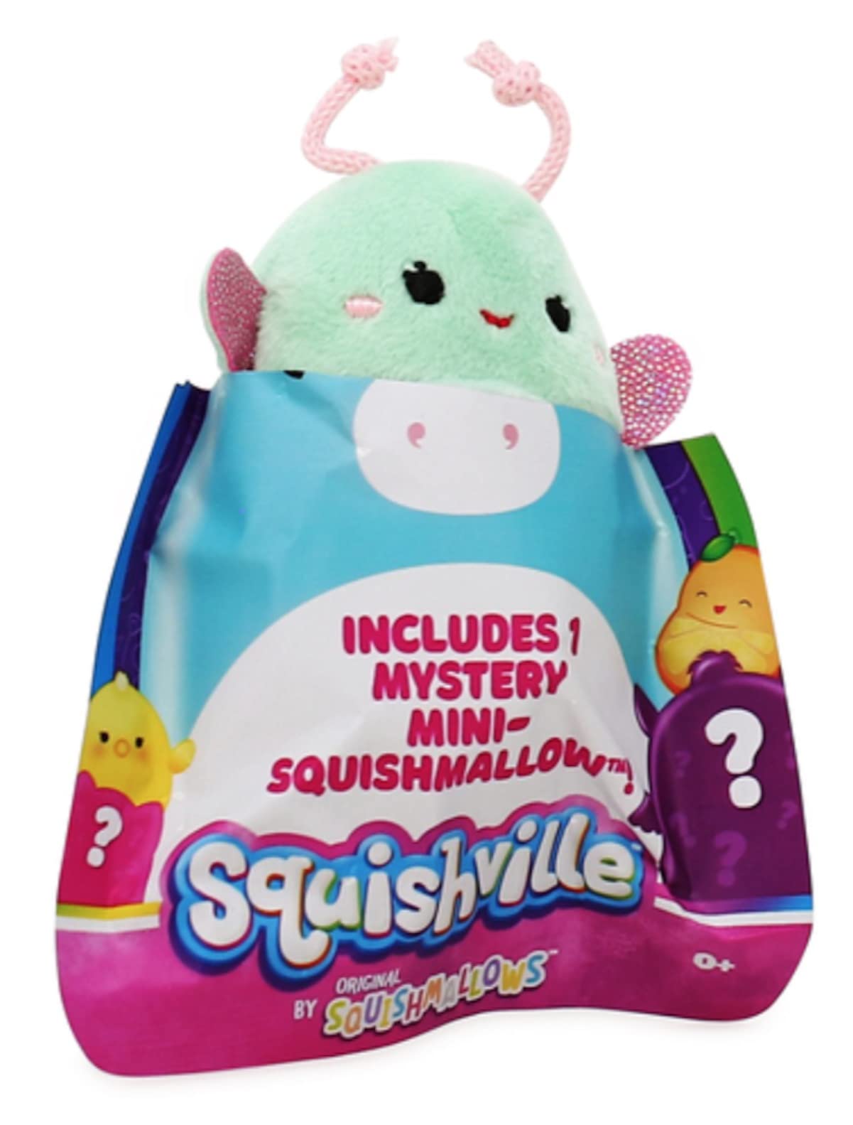 Official KellyToy Squishville Blind Bag Mystery Mini Squishmallow (Two Pack)