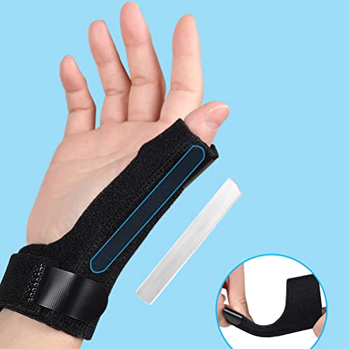 Reversible Thumb & Wrist Stabilizer splint for Thumb, Trigger Finger, Pain Relief, Arthritis, Tendonitis, Sprained and Carpal Tunnel Supporting, Lightweight and Breathable S/L