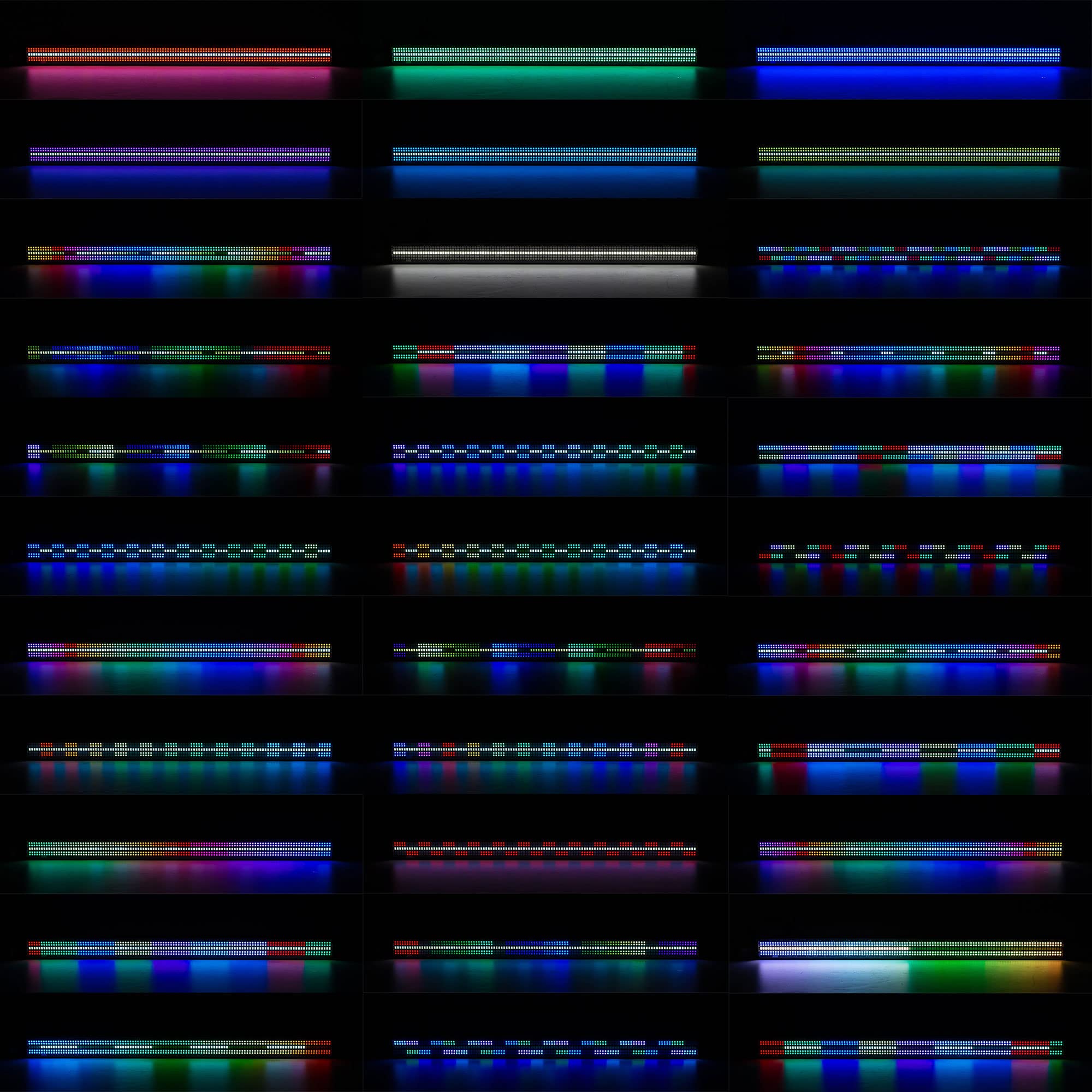 Pknight Stage Led DMX Light Bar Multifunctional Rgbw Pixel Led Wall Wash Light Strobe Wall Wash Bar For Church Gig Party Dj Stage Lighting