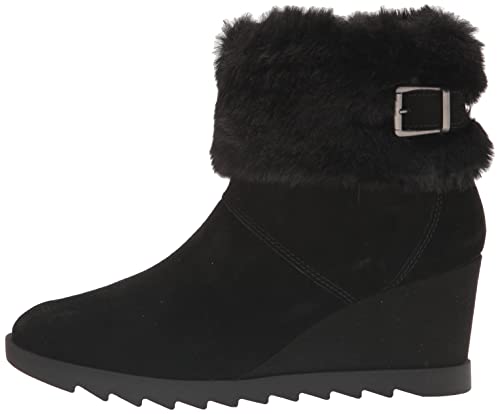 Koolaburra by UGG Women's Elladine Boot, Black, 9.5
