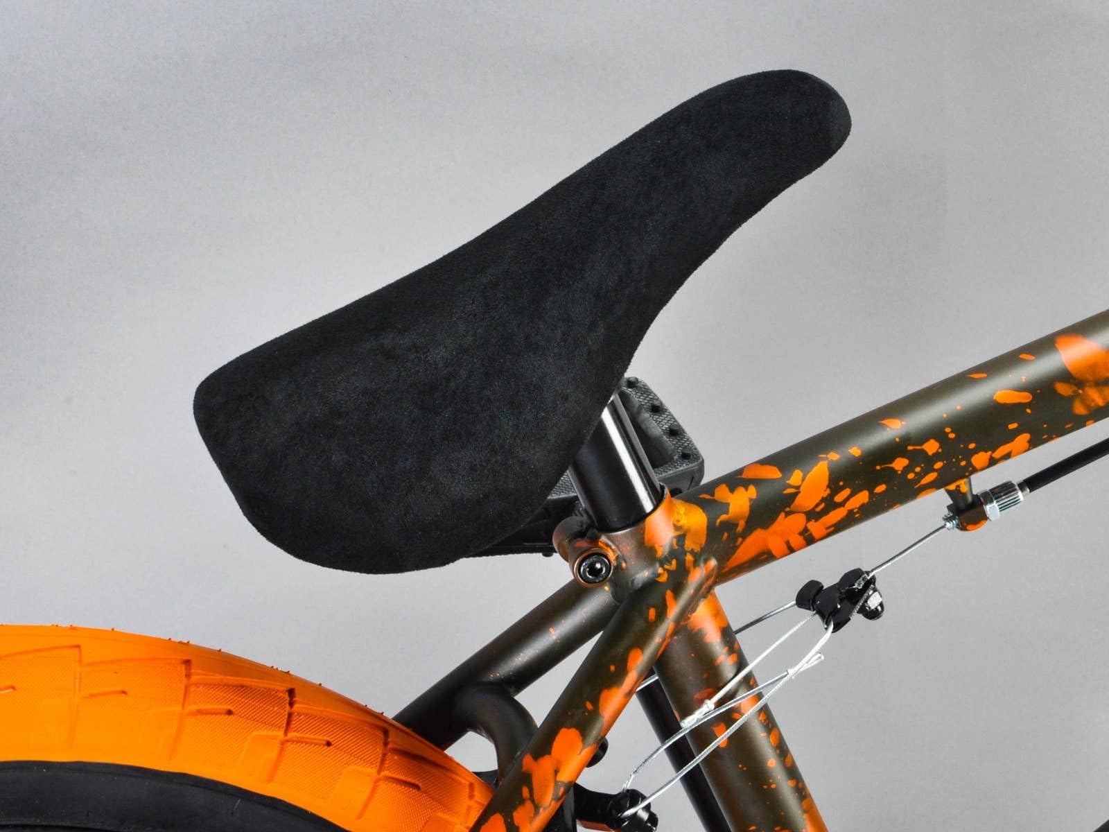 Mafiabikes Kush 2+ 20 inch BMX Bike Orange Splatter