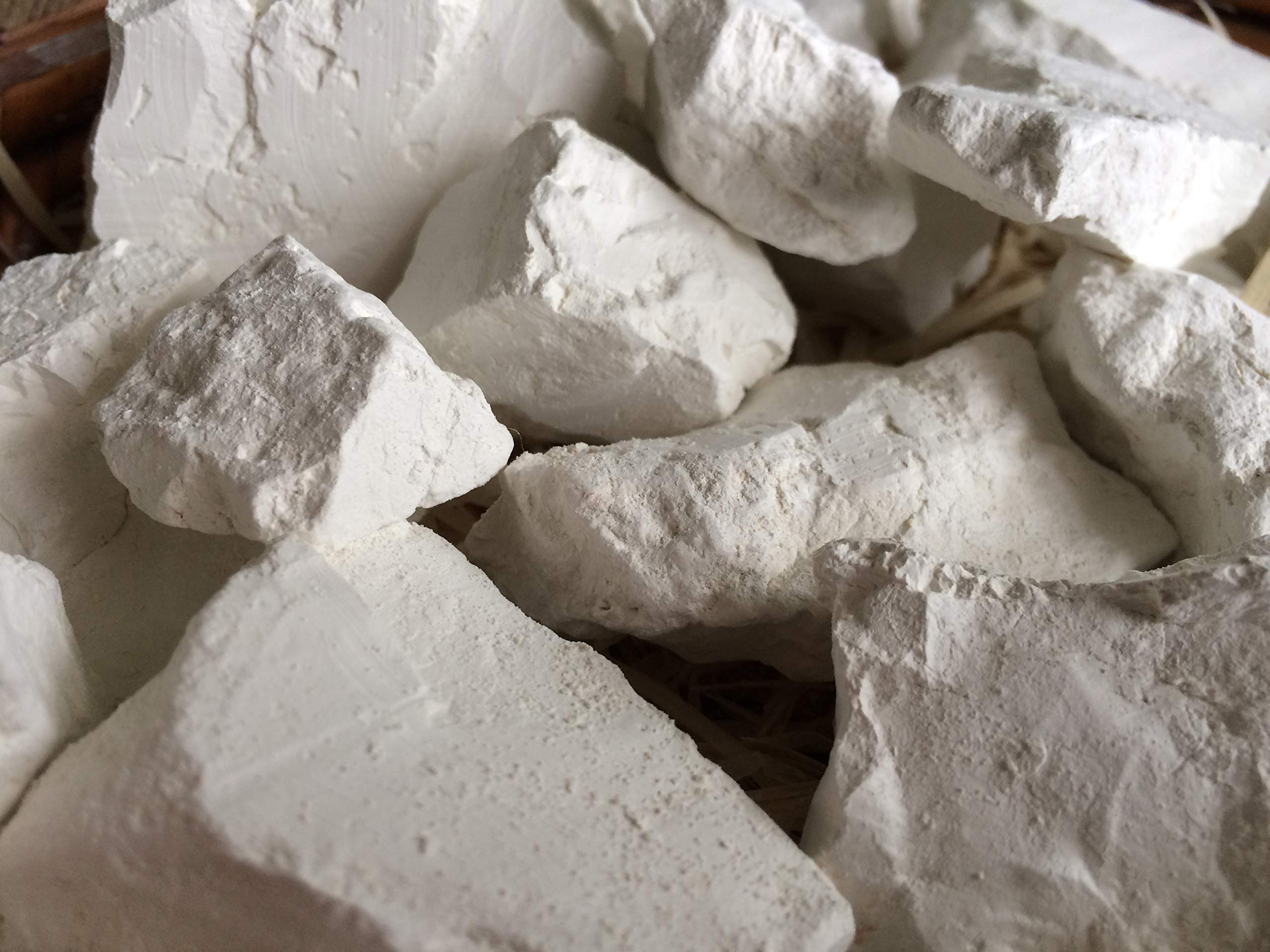 KAOLIN edible Clay chunks (lump) natural for eating (food), 1 lb (450 g)