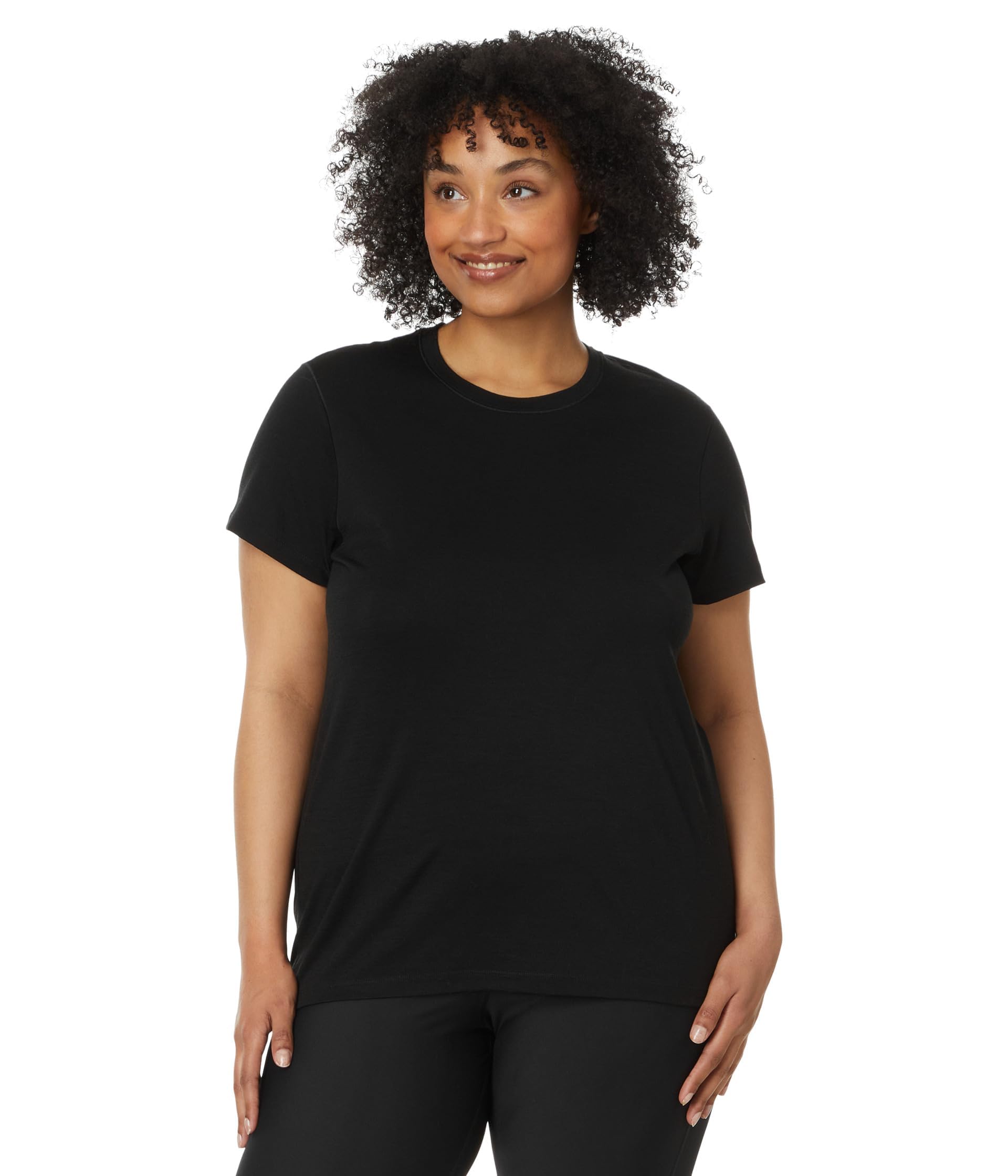 Smartwool Women's Plus Size Merino Wool Short Sleeve Tee (Slim Fit)