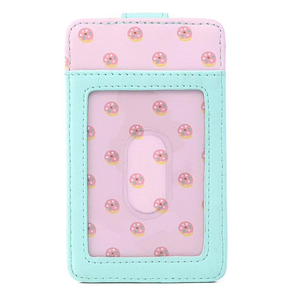 Loungefly Pusheen the Cat Donuts Faux Leather Card Holder Wallet