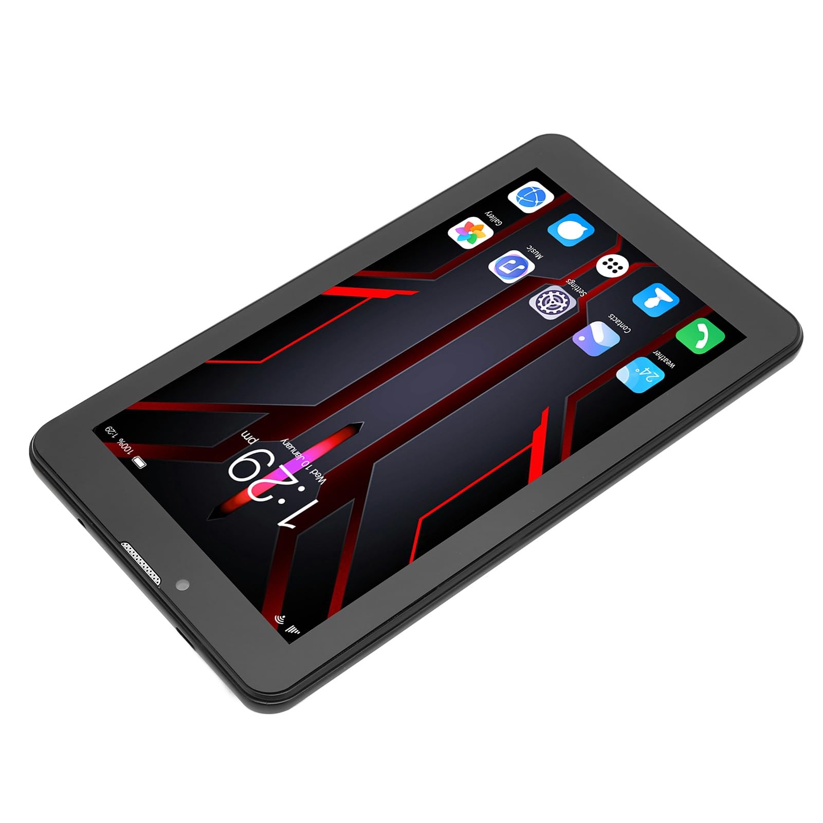MAVIS LAVEN 7in Tablet, Blue 1960x1080 IPS Dual Camera Calling Tablet for Study (US Plug)