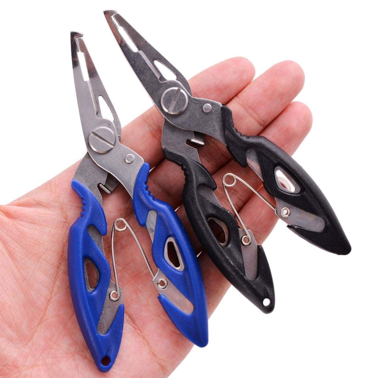 NC Fishing Pliers, Scissors, Braided Wire, Bait, Knife, Hook Remover, Etc. Fishing Tackle Tool Cutting Fish with Pliers Multifunctional Scissors