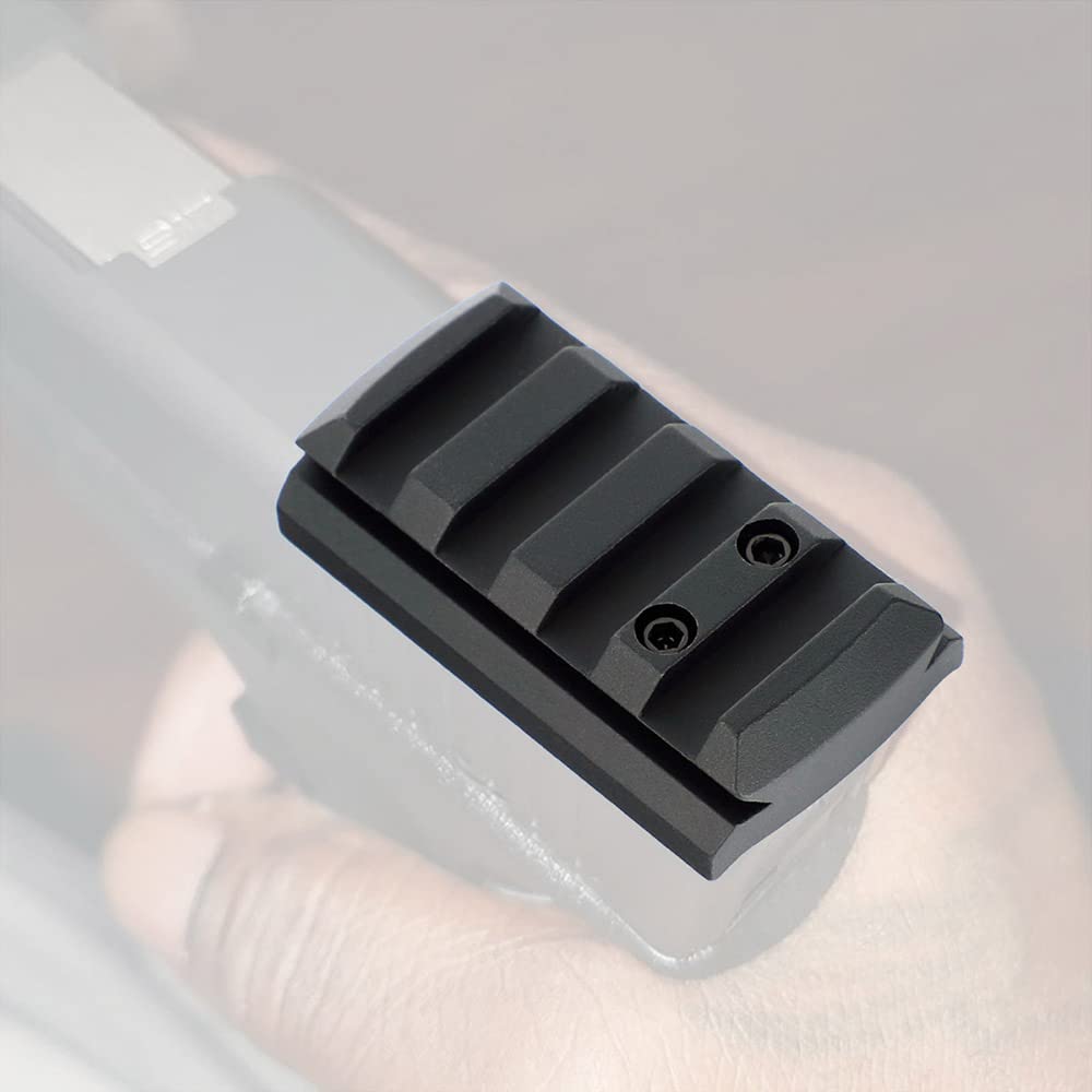 ohhunt Red Dot Sight Mount for Install Pistol G-Lock 17 19 22 23 26 27 34 Rail are Suitable for Bushnell Trophy TRS-25 OTW Red Dot Sight