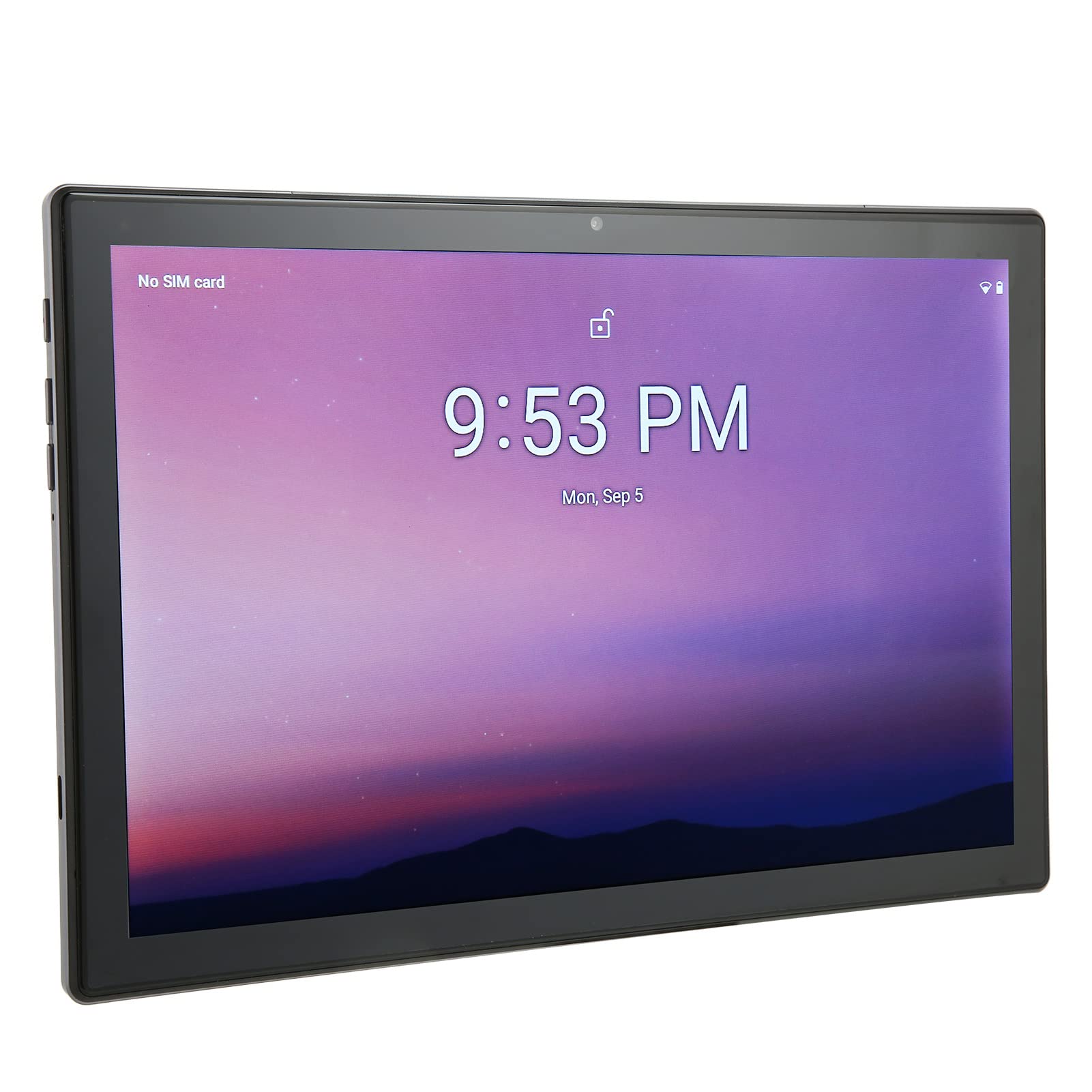 MAVIS LAVEN 4G LTE Tablet, 100‑240V 4GB 64GB 10.1 Inch Tablet Octa Core Dark Gray for Study (US Plug)
