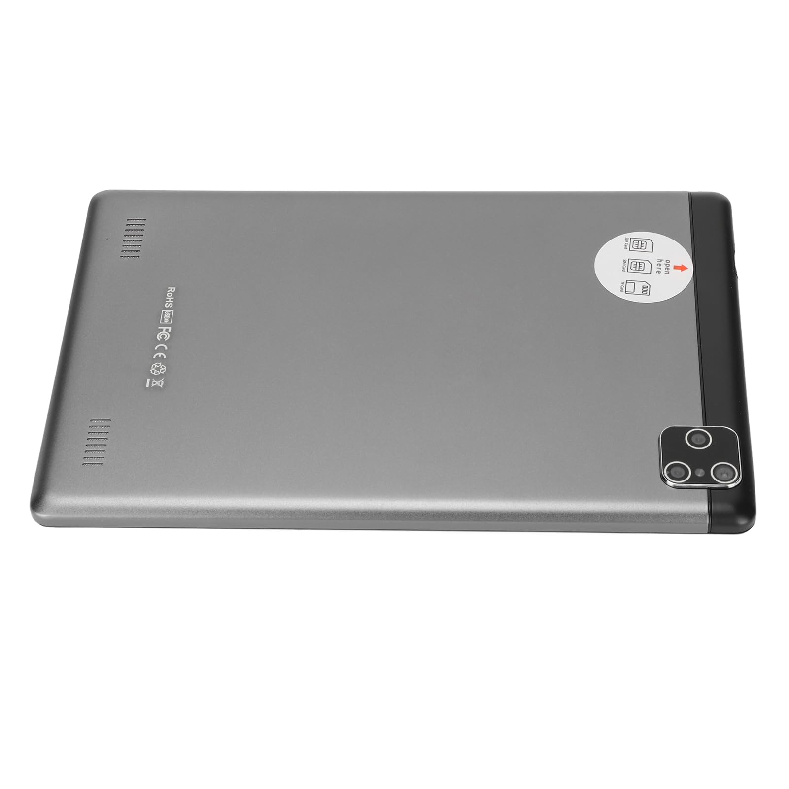 MAVIS LAVEN HD Tablet, 2GB RAM 32GB ROM Calling Dark Grey 8 Inch IPS LCD 1280x800 Resolution 3 Card Slot 100-240V Calling Tablet for Reading for Android 5.1 (US Plug)