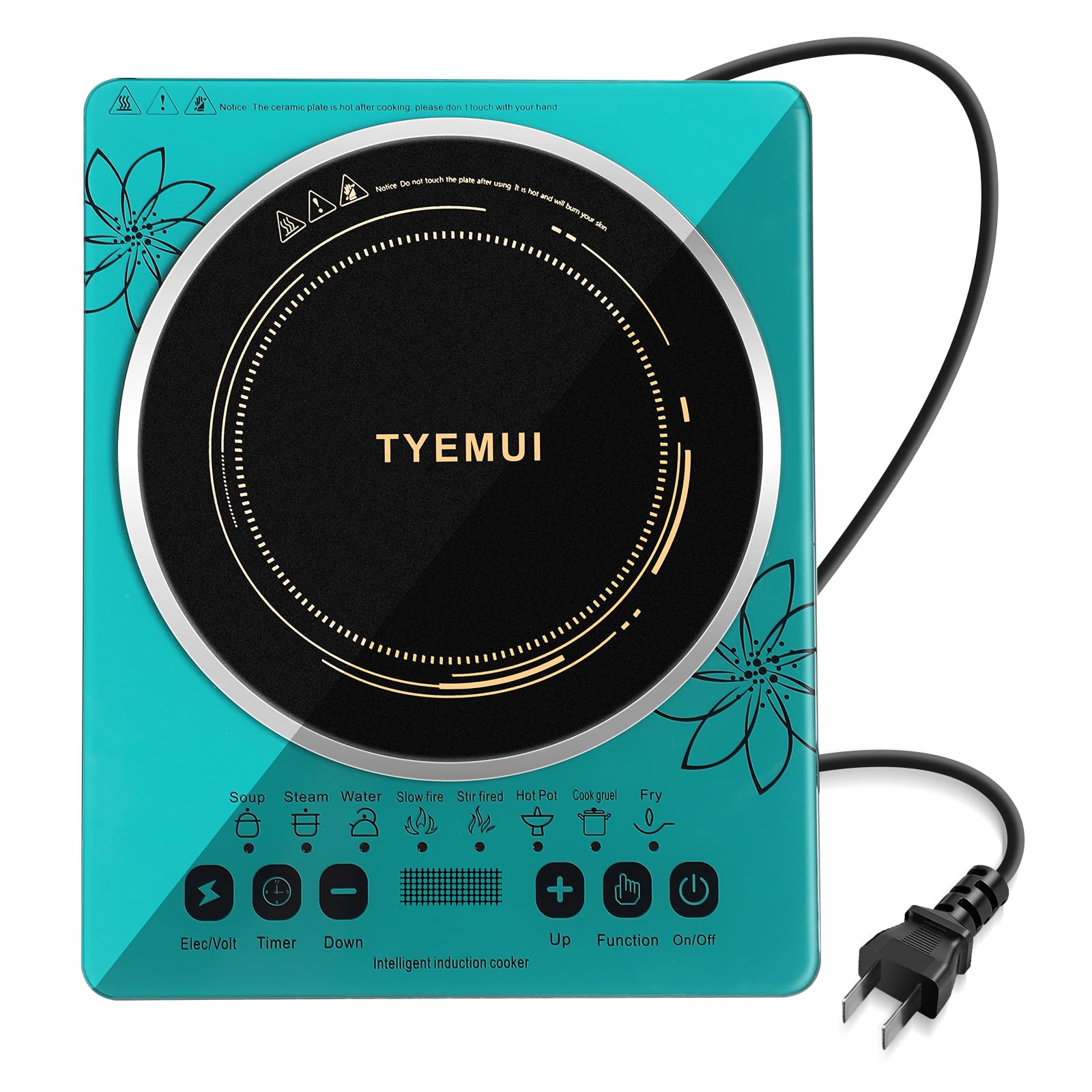 Induction Burner Hot Plates for Cooking Electric Cooktop Portable Induction Cooktop with 2200W Electric Stove Burners