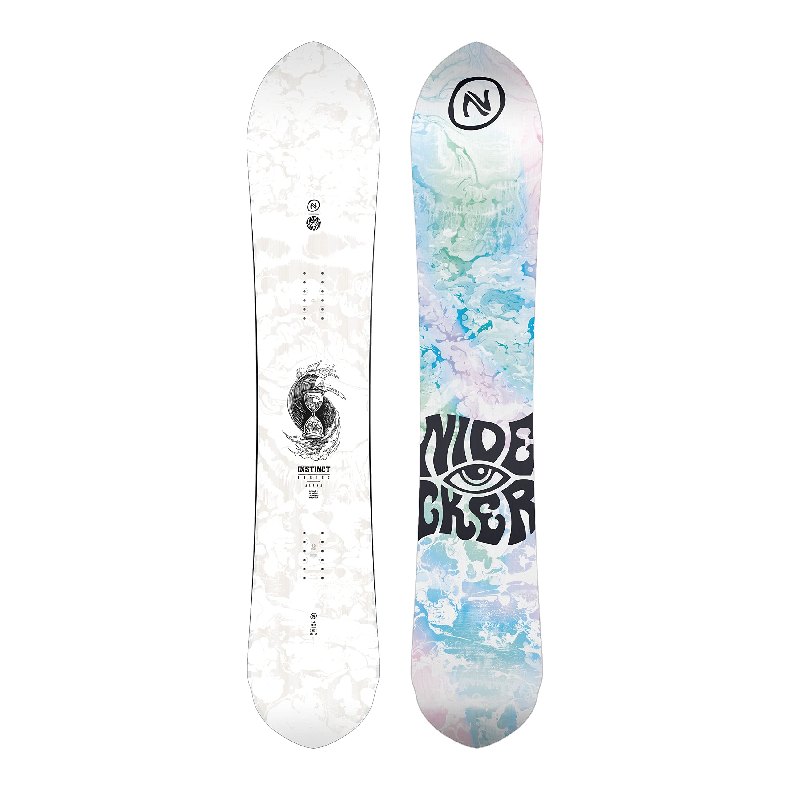 Nidecker Alpha Mens Snowboard White 158cm