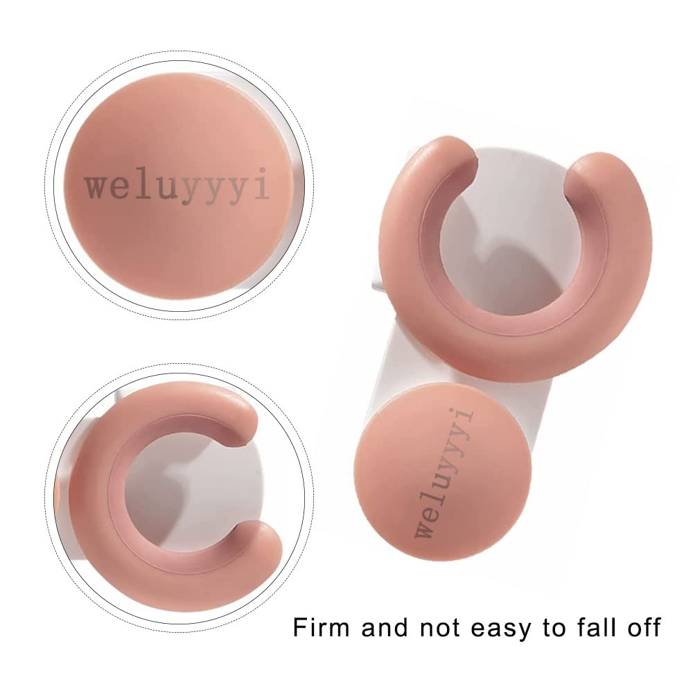 weluyyyi Broom Mop Storage Rack Wall Mounted Mop Hanging Storage No Drilling Mop Holder for Bathroom Kitchen Garden Garage
