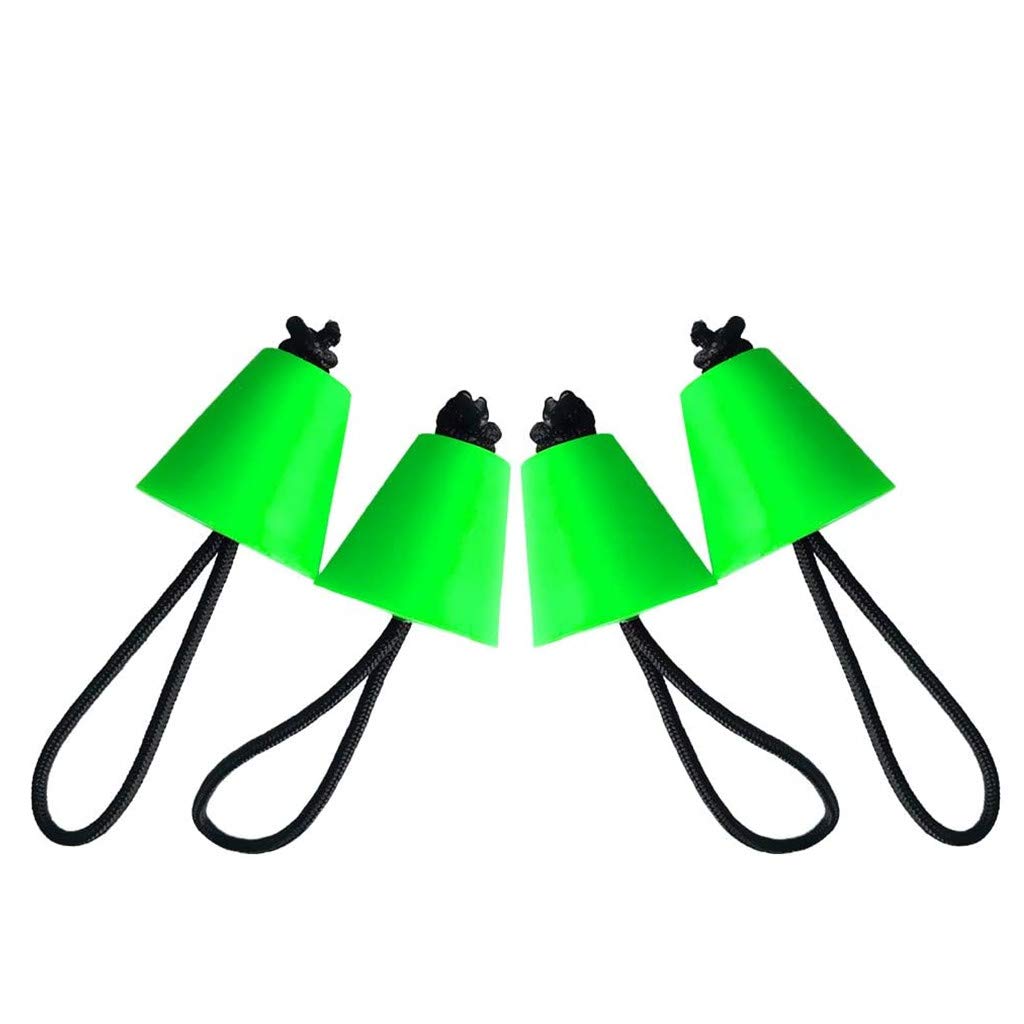 LFDecor 8 Pieces Green Kayak Scupper Plugs Holes Stopper Bung Suit for Kayaks