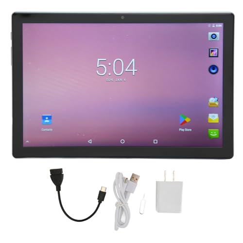 MAVIS LAVEN Office Tablet, 2 Card Slots 10.1in LCD Tablet PC for Travel (US Plug)