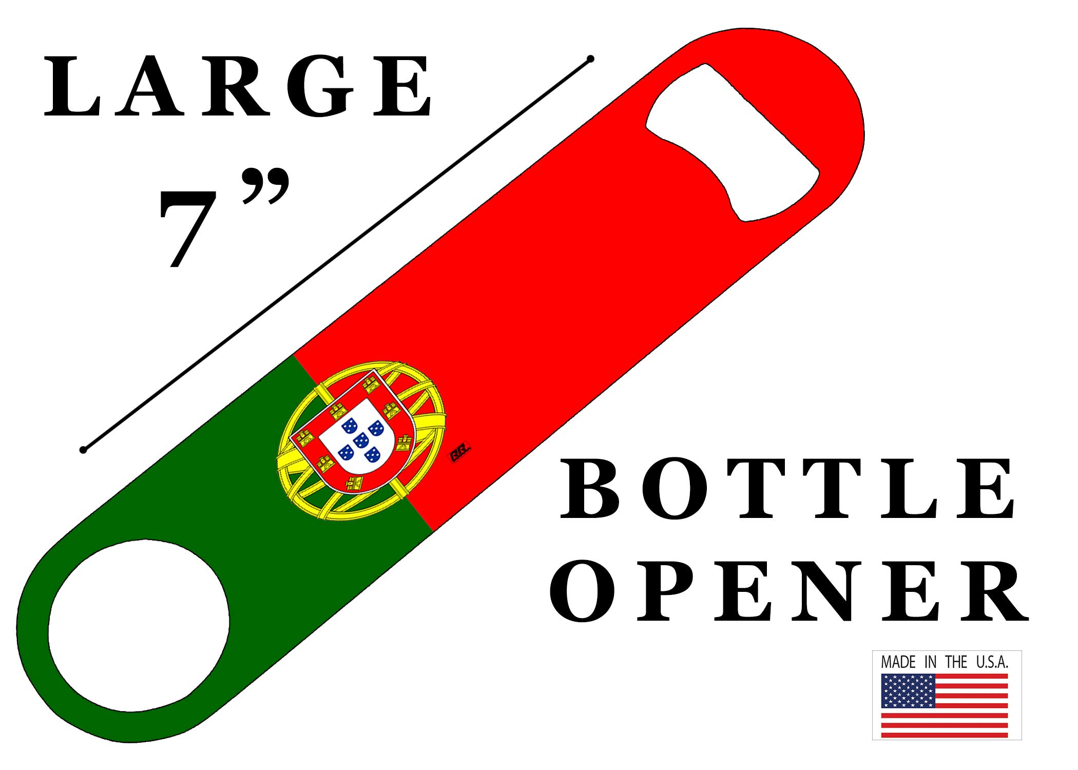 Portugal Flag Speed Bottle Opener Heavy Duty Gift Portuguese