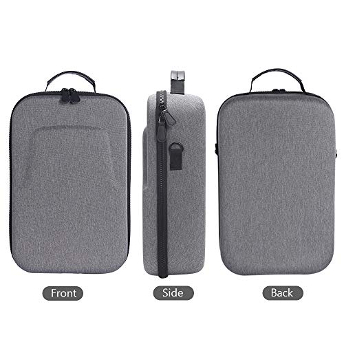 LOVEDAY Hard Travel Case for Oculus Quest 2 / Oculus Quest VR Gaming Headset Controllers Accessories Waterproof Carring case (Gray