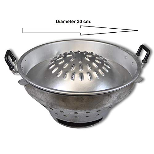 Thai-korean Table Top Charcoal Barbecue BBQ Grill Set 12" (30cm)