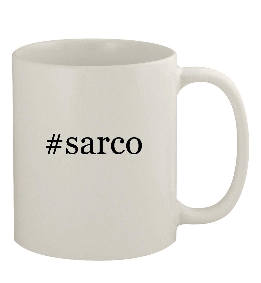 Knick Knack Gifts B04Y20D02W050083M04T25C19S16C-US - 11oz Ceramic White Coffee Mug, White
