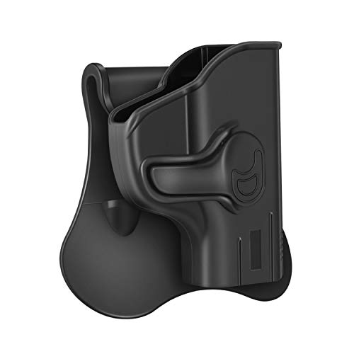 LC9 OWB Holster for Ruger LC9, LC9s, LC380, EC9, EC9s(Not for Laser Models), 360° Adjustable Tactical Gun Holster, Outside Waistband Carry - Right Handed