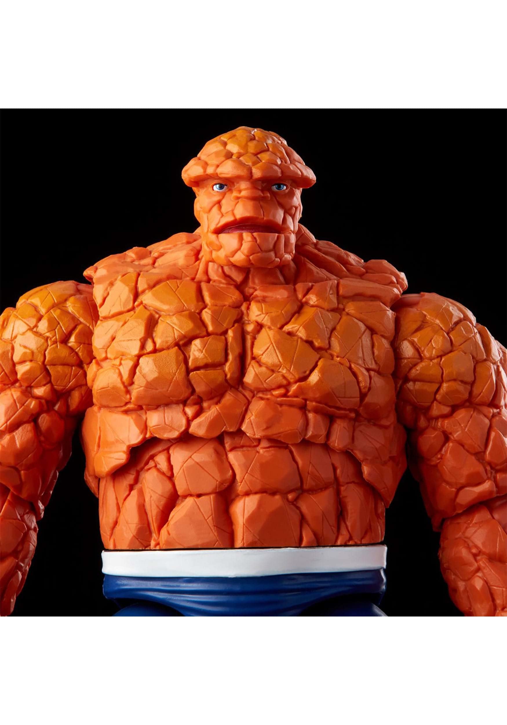 Marvel Hasbro Legends Series Retro Fantastic Four Thing 6-inch Action Figure Toy, Includes 3 Accessory