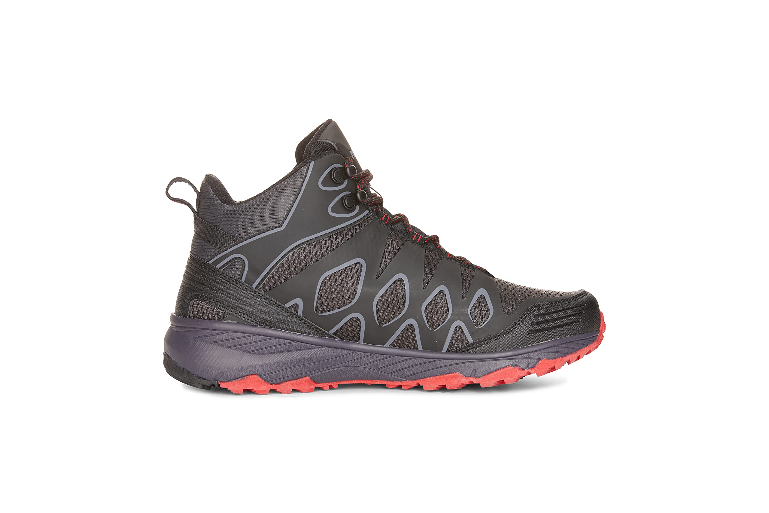 Nevados Vinny Mens Mid Waterproof Hiking Boots | Multi-Terrain Lugs, Comfortable & Ventilated Design Traction Outsole with Cushioned Footbed