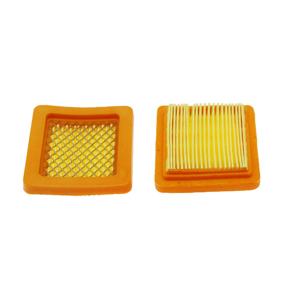 QHALEN Air Filter Cleaner for Honda GX35 Type Brush Cutter Carburetor Chainsaw Grass Trimmer Gasoline Engine Garden Tool Spare Part (Pack of 2)