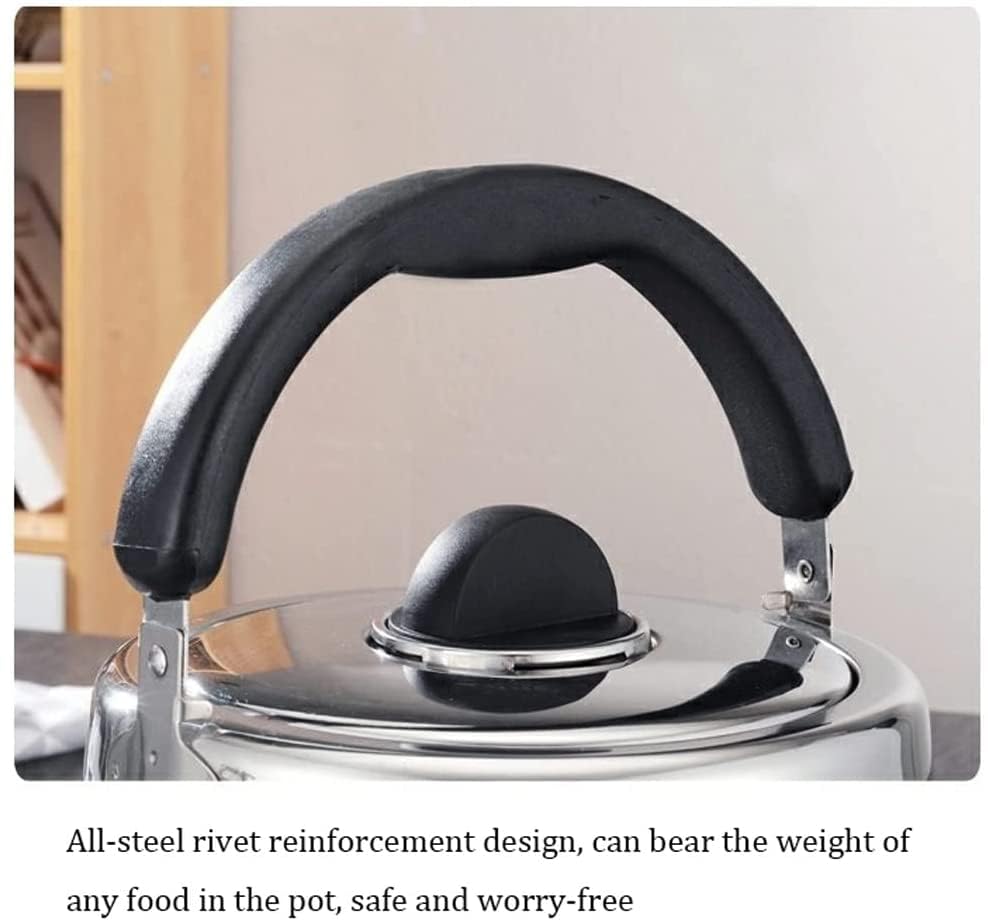 Tea Kettle Stovetop Whistling Tea Kettle Stainless Steel Whistling Tea Kettle Modern Teapot Tea Pot For Stove Top Thicken Stove Top Kettle Tea Kettle for Stove Top