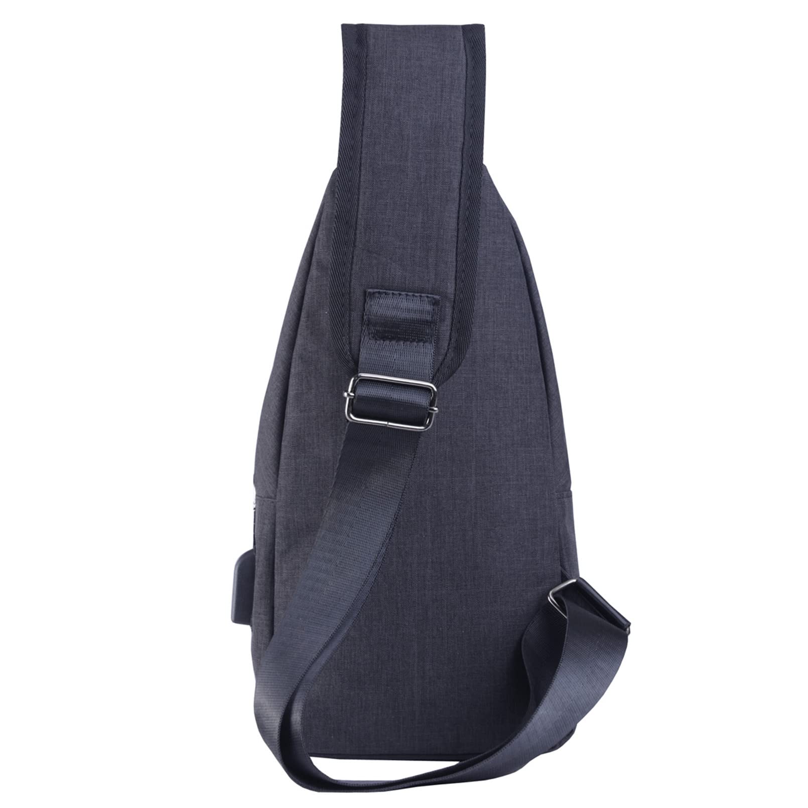 LEAFOREST Crossbody Sling Bag Shoulder Backpack for Travelling Hiking and Other Outdoor Activity Men and Women Black