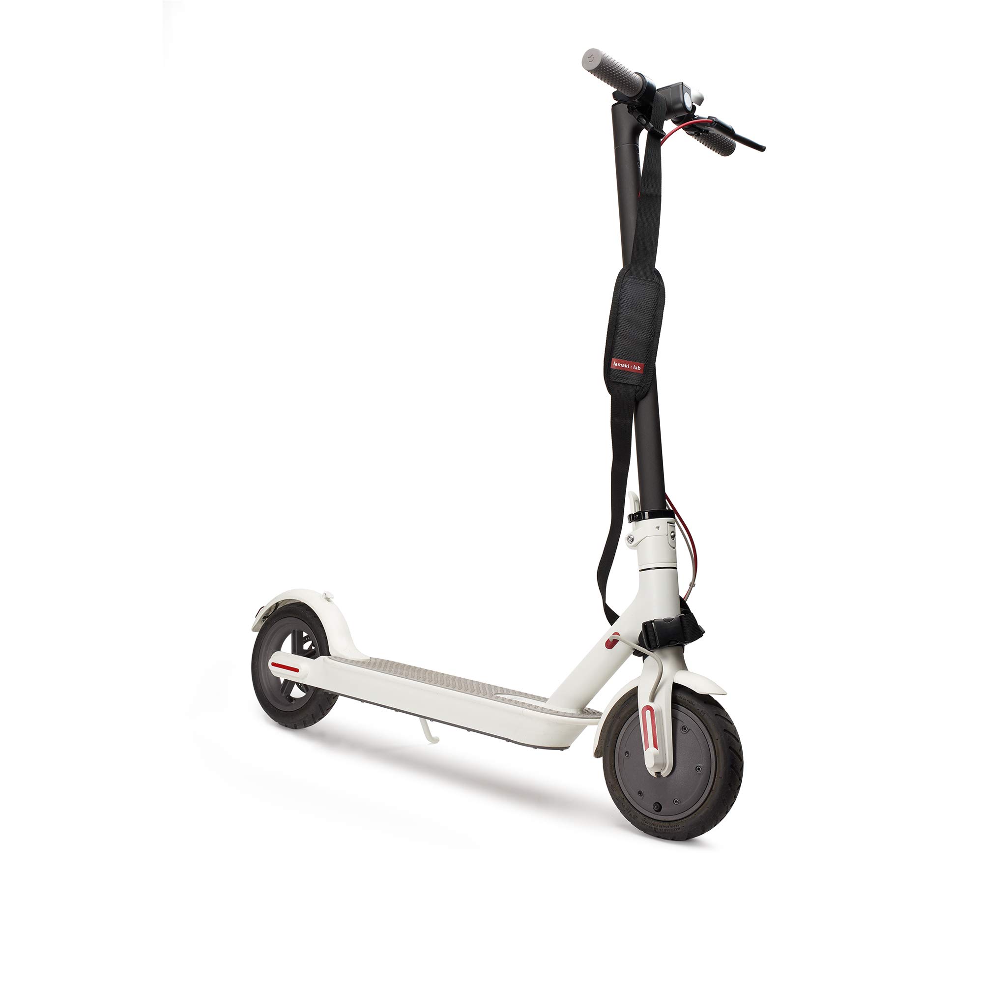 lamaki:lab Adjustable Carrying Belt Strap Hand Handle Shoulder for Escooter Xiaomi Mijia M365 Ninebot ES1 / ES2 / ES4 Electric Scooter Kids Bikes Foldable Bicycle 110-160cm / 43-63in [PRO Version]