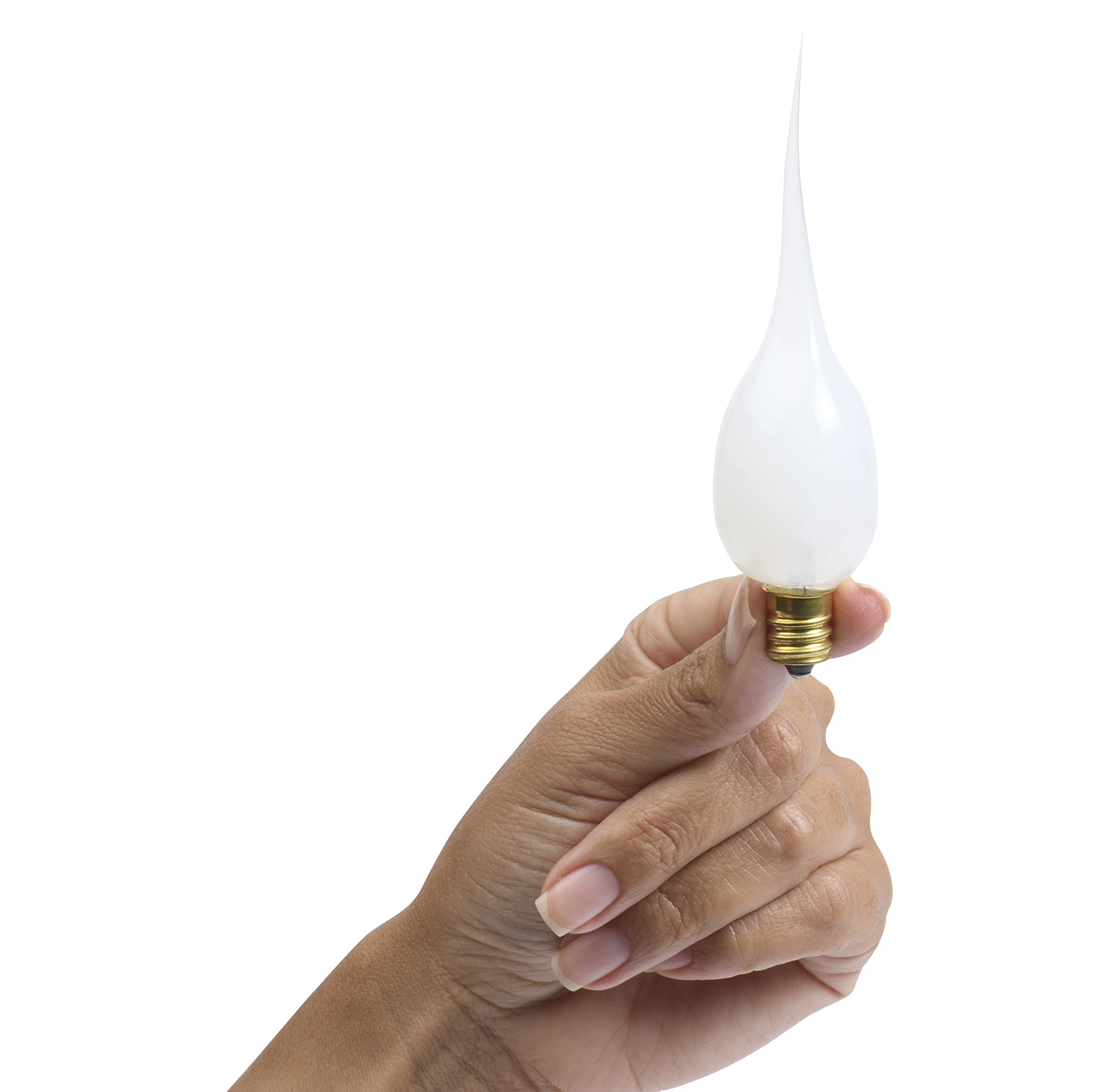 LightLady Studio, Candle Light Bulbs, Night Light Bulbs, Silicone Bulbs, 7 Watts, Pack of 6
