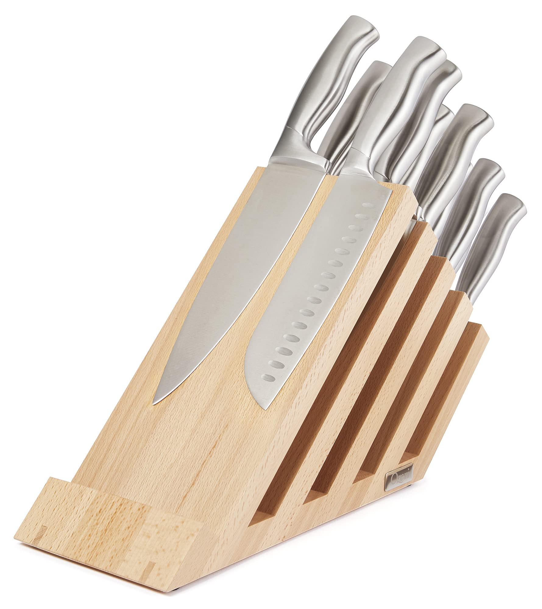 Ozeri Magnetic Knife Block and Tablet Holder, Made in Italy