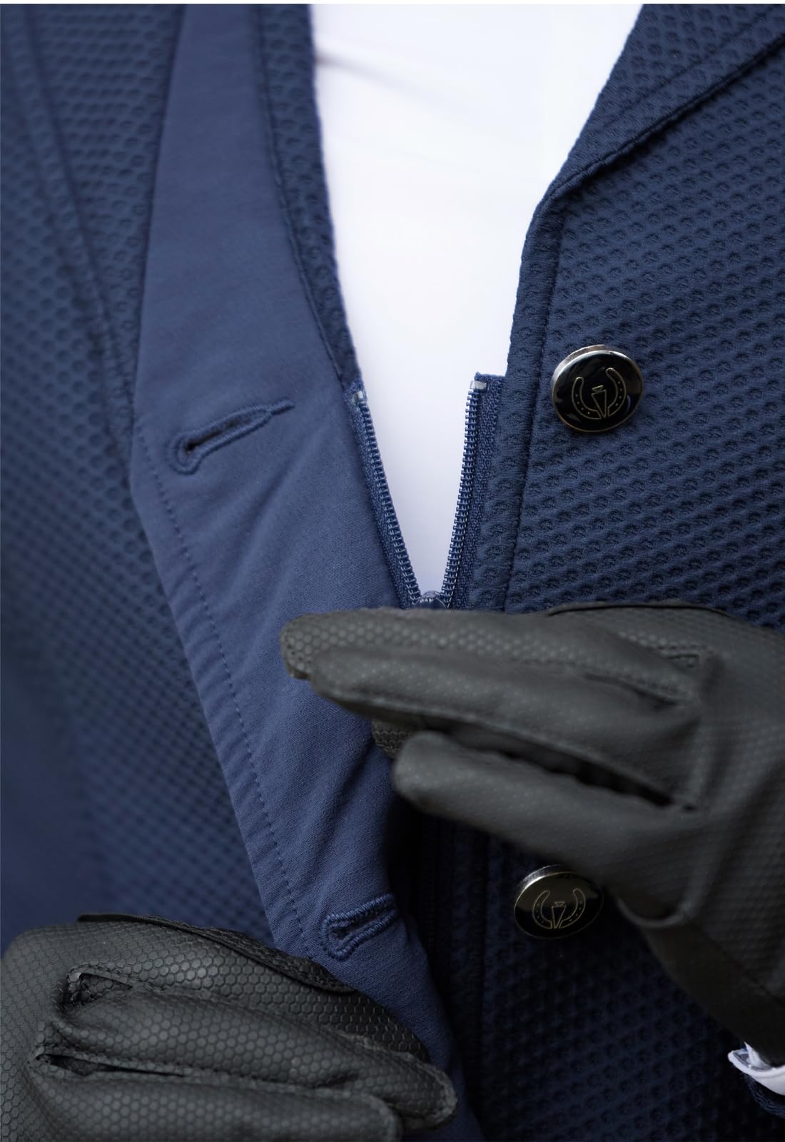 Kerrits Kids Affinity Aero Show Coat Navy Size: M