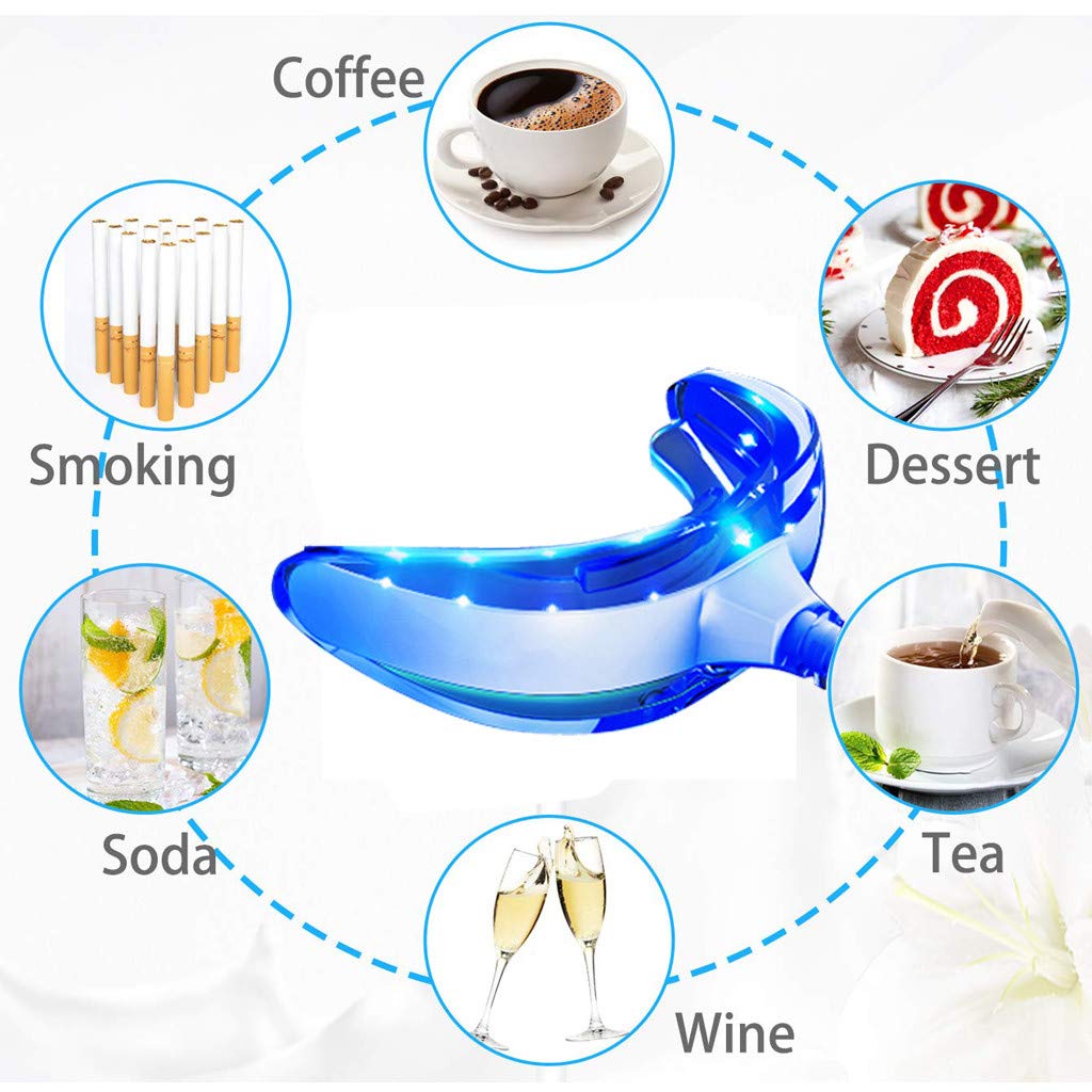 Whitening Whitener Kit Light compitable with LED White AndroidUSB Teeth Tooth Tooth Care VMx461