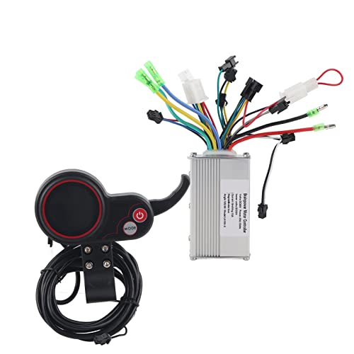 RiToEasysports Scooter Controller Display, Controller LCD Display Control Panel with Shift Switch Accessory for Electric Bike Scooter (60V 250/350W Color Screen Dual Mode)
