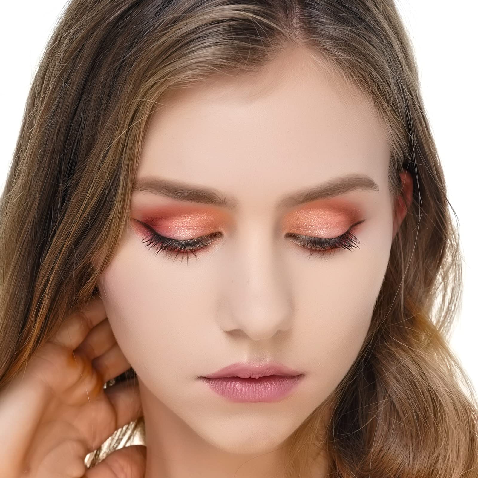 Travel Makeup Kit Eyeshadow Make up Set, All in One Makeup Kit for Beginners Included Eyeshadow Palette, Mascara, Eyeliner Pencil, Eyebrow Pencil