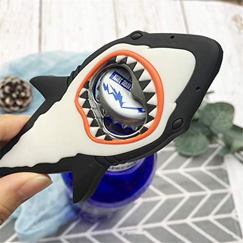 SHFICDJ Shark shape Bottle Opener,Ocean Series Beer Bottle Openers,Creative kitchen supplies gift bottle opener.