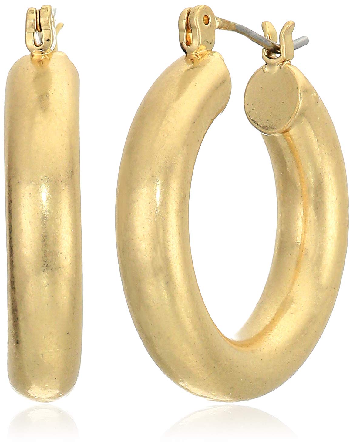 Lucky Brand Small Tubular Hoop Earrings 1"