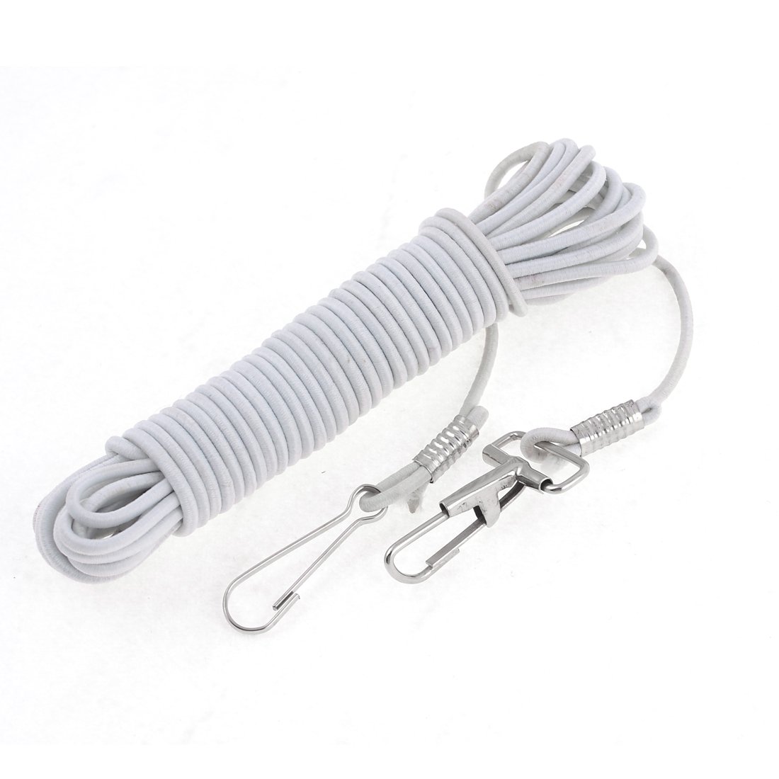 Qtqgoitem Angler 16.4Ft Strecthy Fishing Safety Rope Lanyard Cable White (model: 2ae df2 8b4 ee8 f4c)