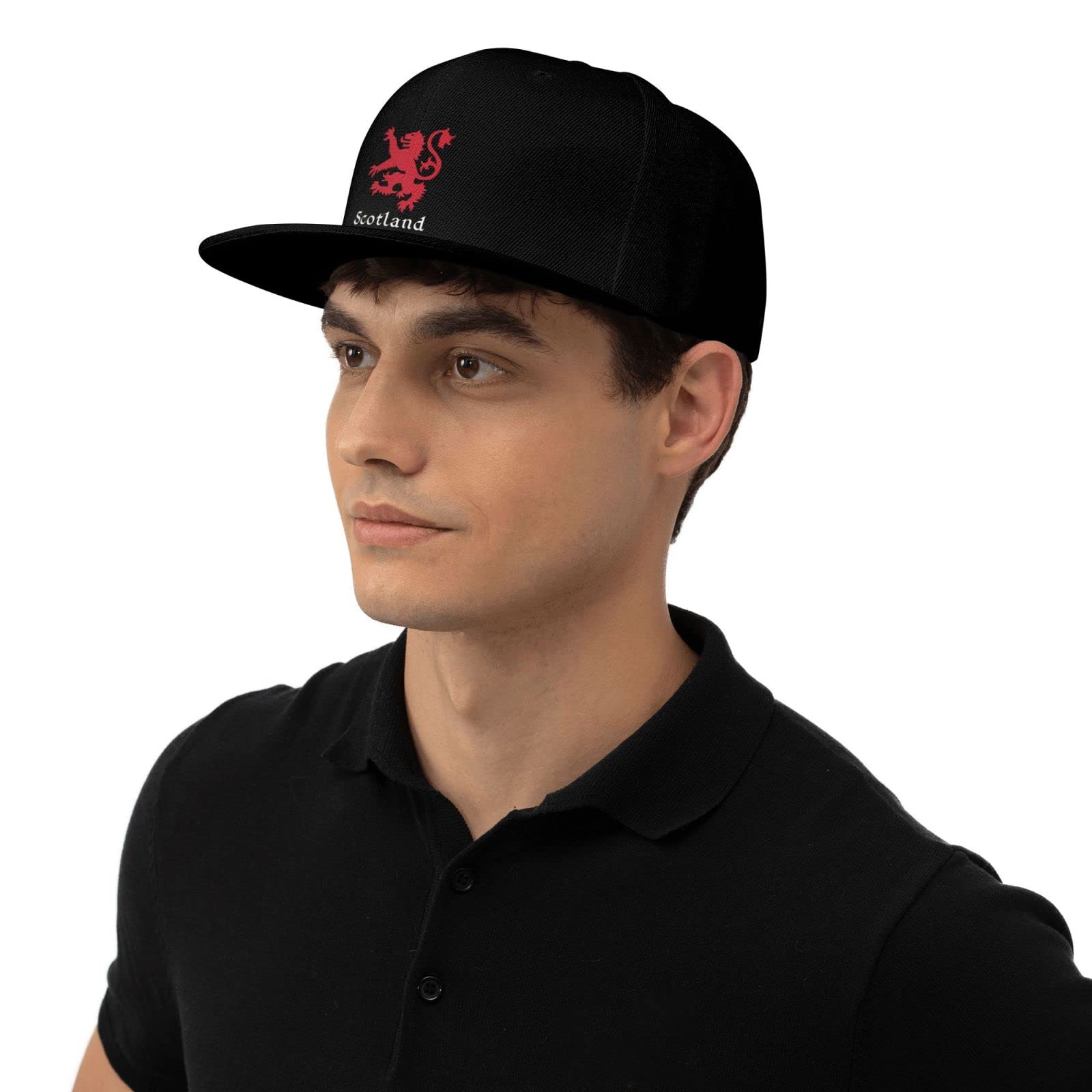 Qauirfe Lion Rampant Scotland Scottish Hat Adult Adjustable Baseball Cap Trucker Hats