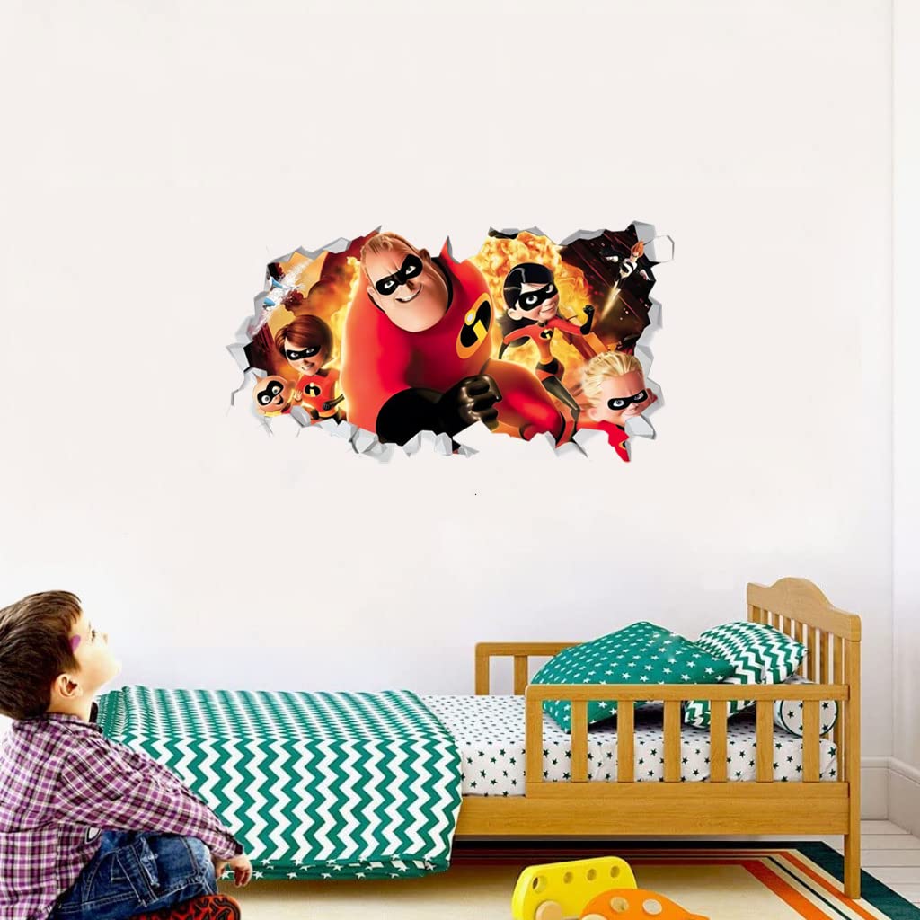 The Incredibles Wall Decal Sticker Art Kids Room Home Decor