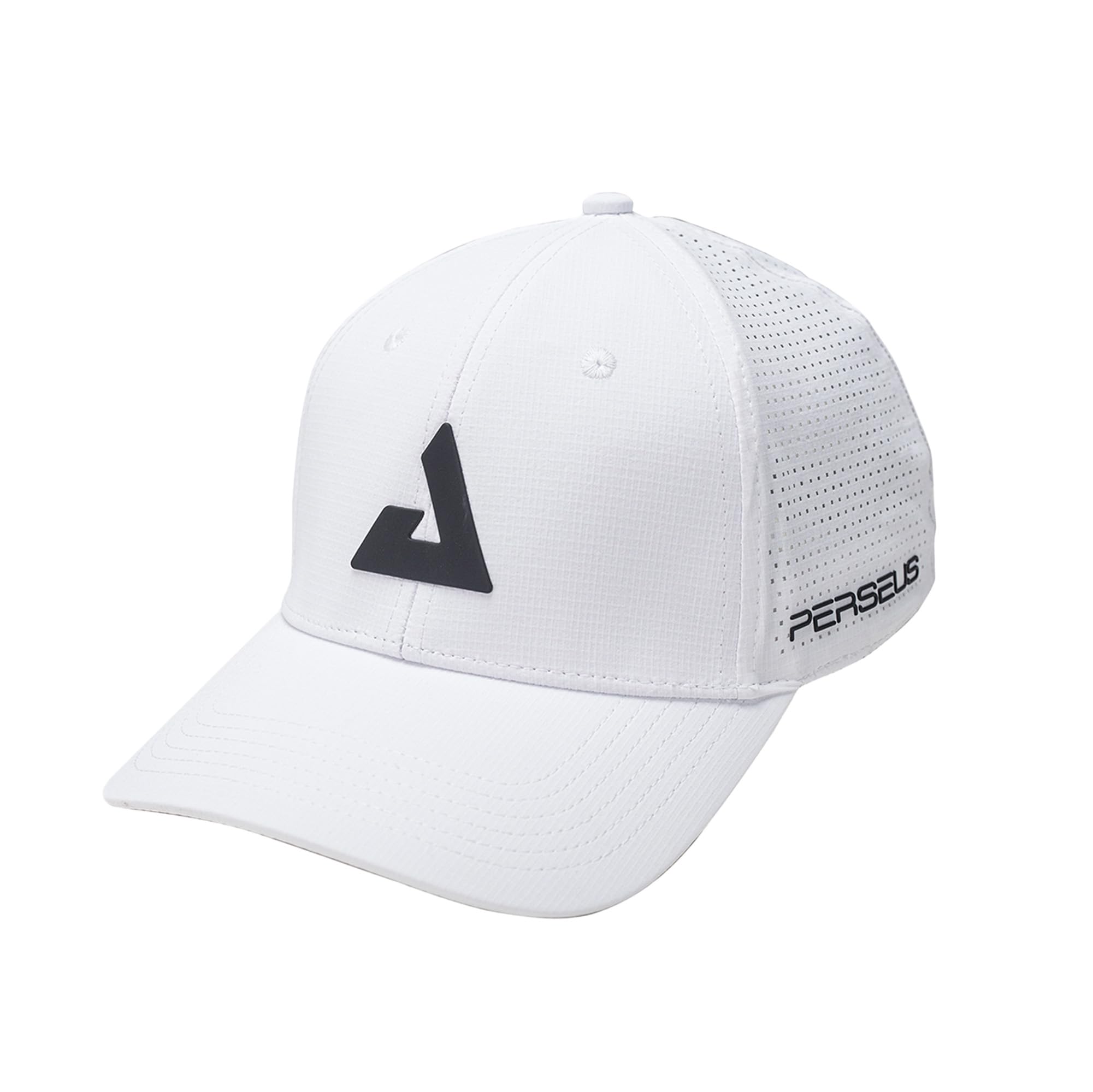 The JOOLA Perseus Hat – Ben Johns Pickleball Hat – Mesh Back Performance Hat with Moisture Wicking Sweatband - Features JOOLA & Perseus Logos - White