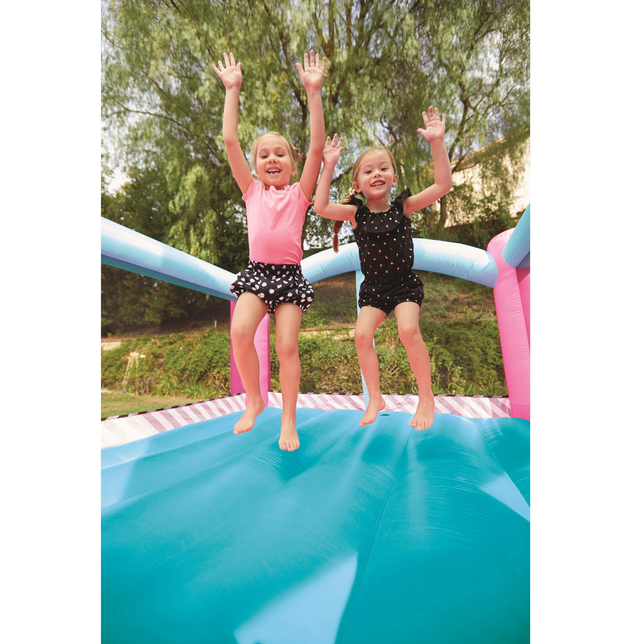 L.O.L. Surprise Jump 'n Slide Inflatable Bounce House with Blower