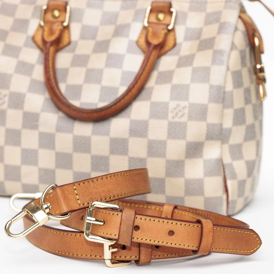 Sexy Little Vintage Shoulder Strap Replacement, Leather Shoulder Bag Strap, Adjustable for Crossbody Shoulder Hand Bag and Purse, Vachetta Brown