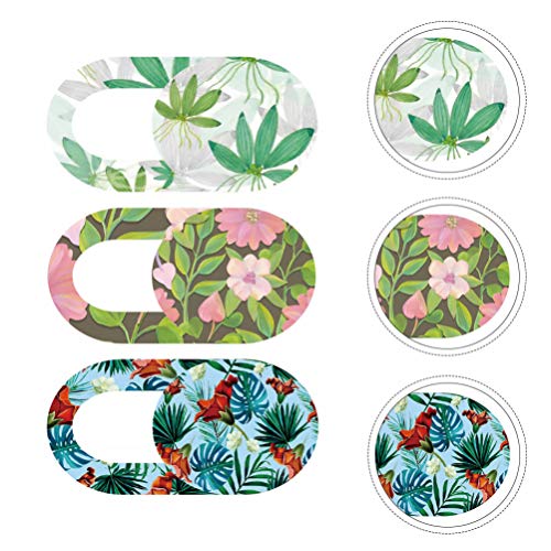 SOLUSTRE Phone Stickers Desktop Camera Desktop Camera LED Tablet 3pcs Chic Web Camera Cover Computer Tablet Webcam Slider Privacy Lens Cover Led Tablet Tablet para Niños